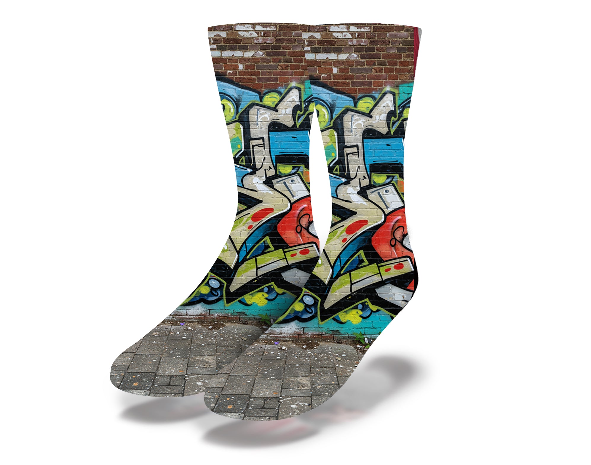 Back Alley Graffiti Socks – Savvy Sox