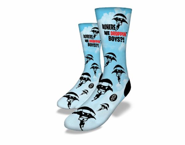 Fortnite Where We Droppin | Top Quality, Shop now – Savvy Sox