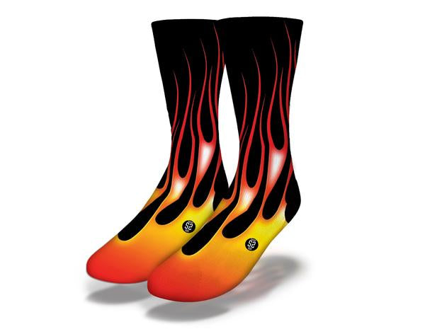 Flames | Socks | Savvysox.com – Savvy Sox