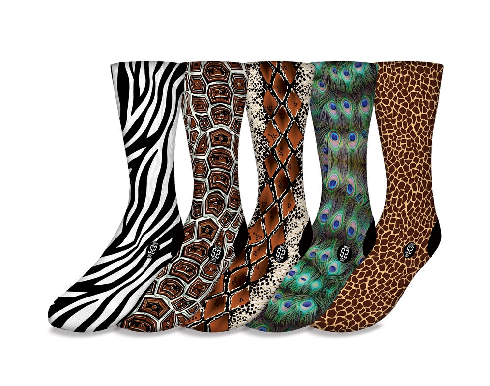 Animal Prints 5 Pack (Bundle) – Savvy Sox