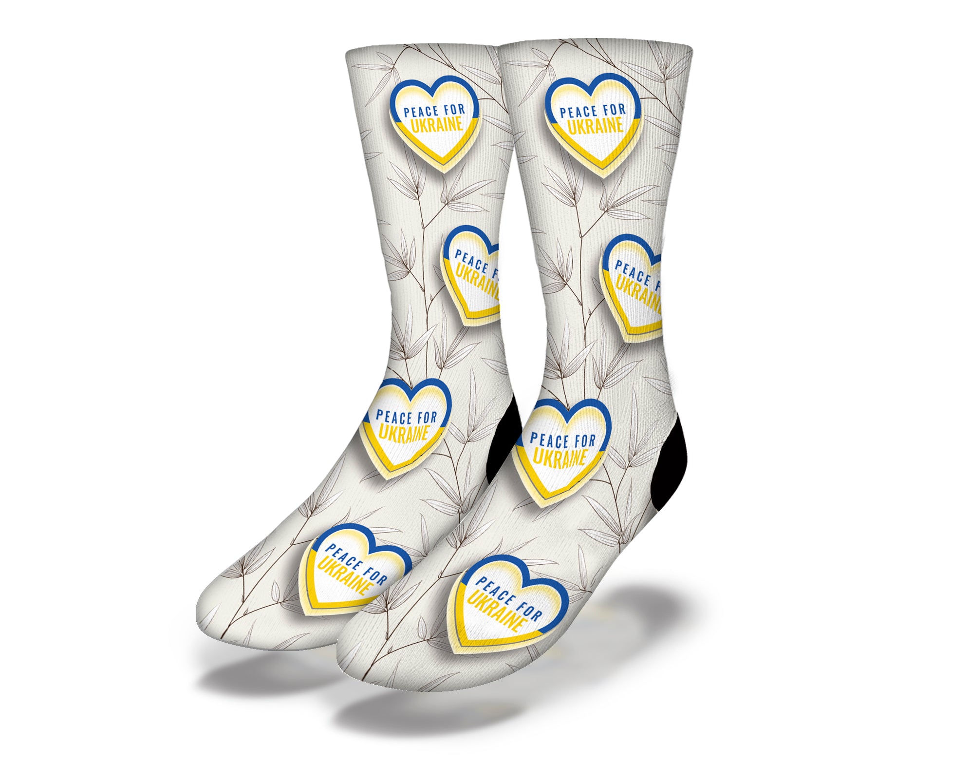 PEACE FOR UKRAINE Social Cause Socks – Savvy Sox