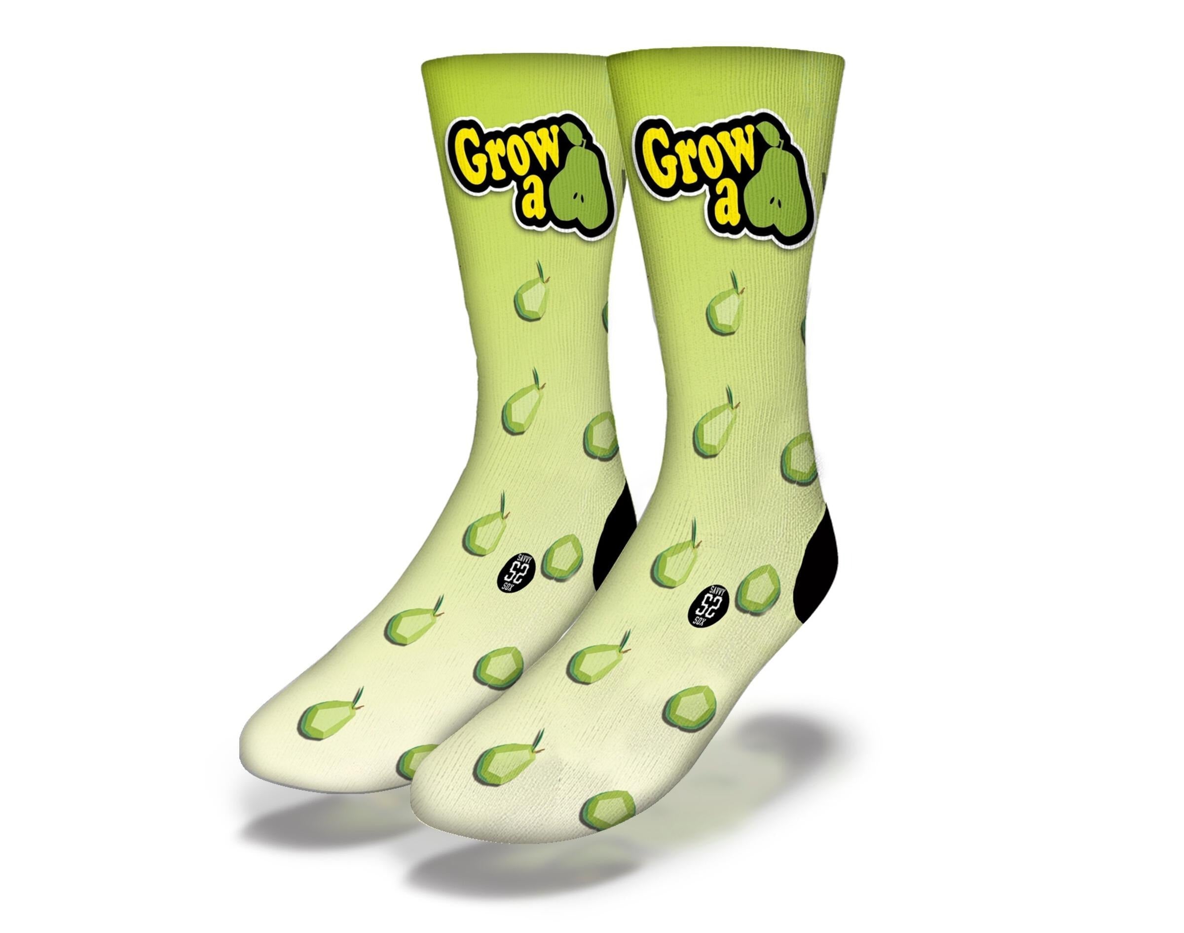 Grow a Pear Socks | Socks | Savvysox.com – Savvy Sox