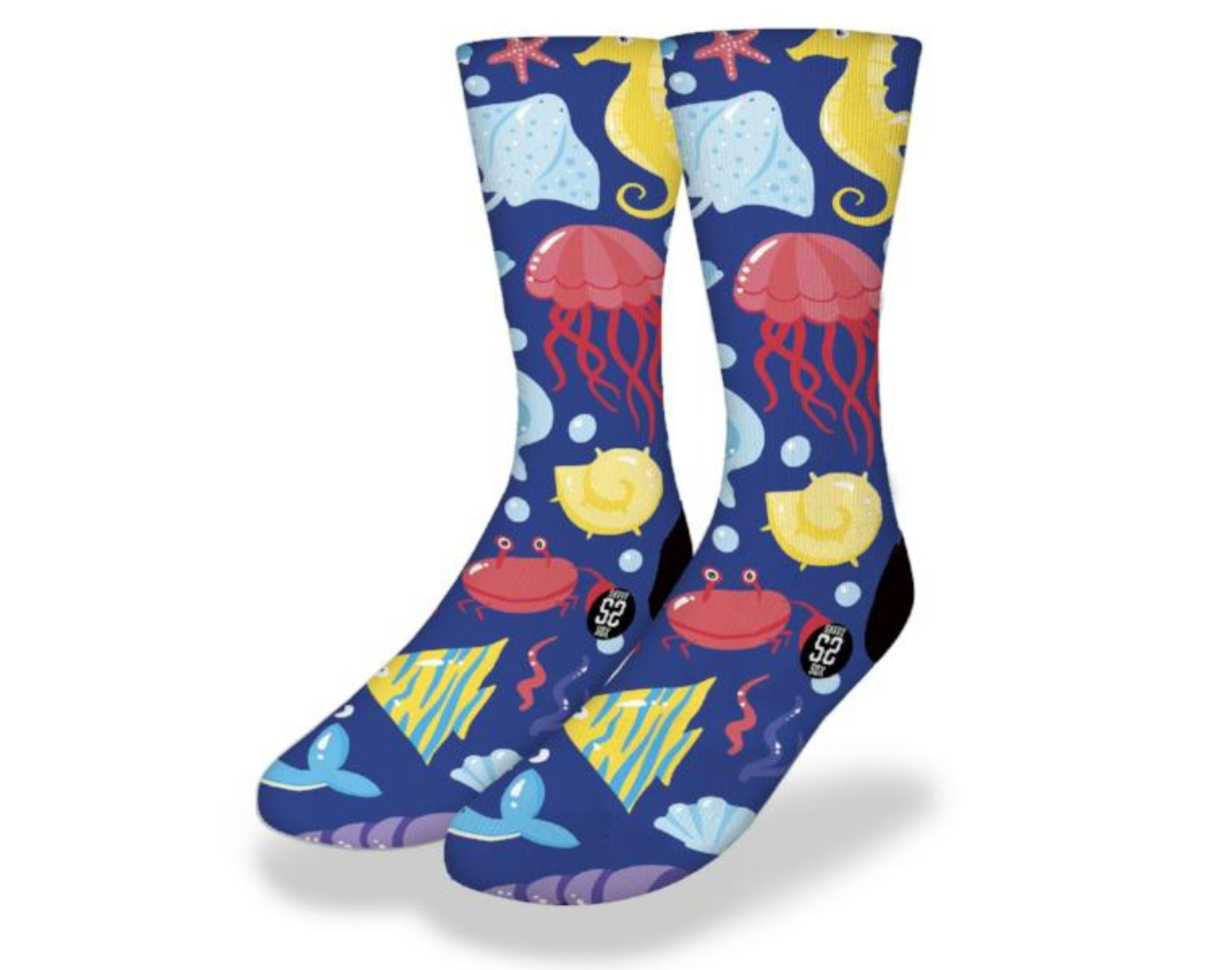 CARTOON SEA LIFE Fun Fish Socks – Savvy Sox