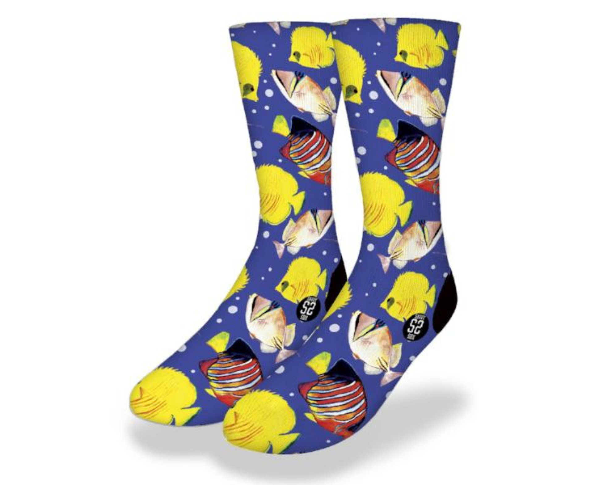 BUTTERFLY & CLOWN FISH Fun Fish Socks | Top Quality Socks | Savvysox ...
