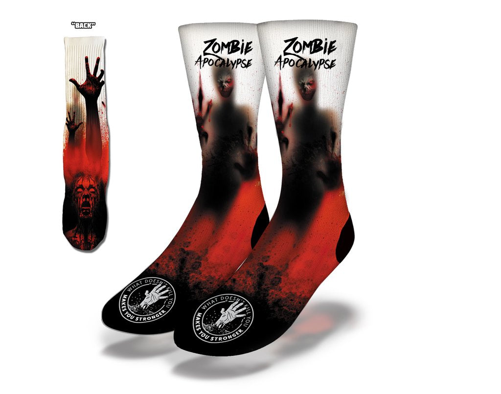 Zombie Apocalypse Socks | Socks | Savvysox.com – Savvy Sox