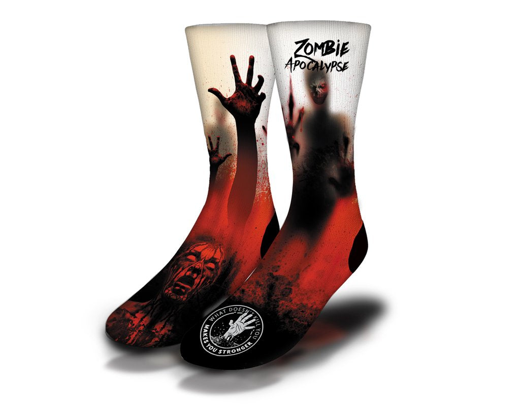 Zombie Apocalypse Socks | Socks | Savvysox.com – Savvy Sox